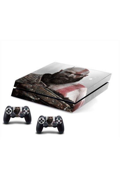 Stickermarket Ps4 God Of War Kratos Sticker Seti