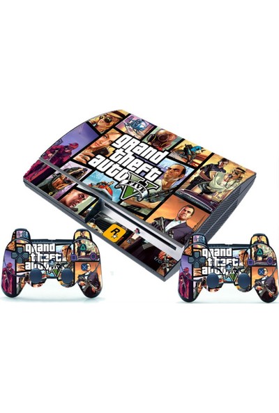 Stickermarket Ps3 Fat Kasa Gta Sticker Seti Stickermarket Ps3 Fat Kasa Gta Sticker Seti