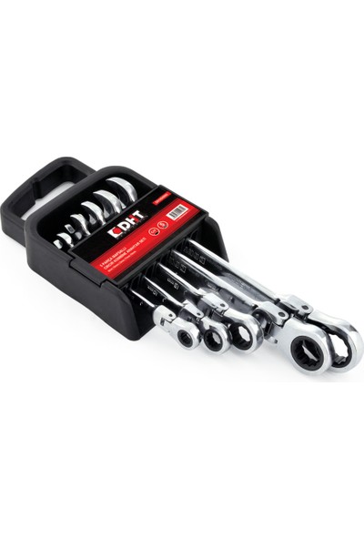 Dht 5'li Mafsallı Cırcır Kombine Anahtar