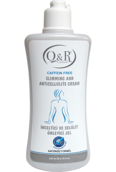 Q&R Anti Selülit Ve İnceltici Krem (200 Ml) Q&R Anti Selülit Ve İnceltici Krem (200 Ml)