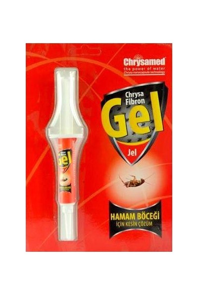 Chrysamed Kaloriferböceği Jeli Fibron Jel 5 Gr