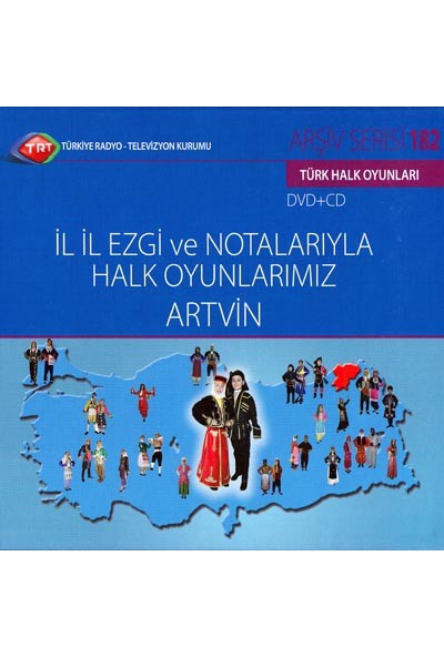 Artvın/Il Il Ezgı Ve Notalarıyla Halk Oy - Trt Cd Arsıv 182