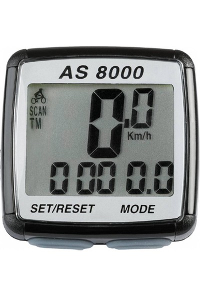 Assize Km Saati As-8000 Kablosuz Siyah