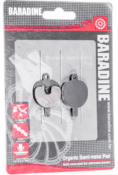 Baradine Fren Balatası Ds-25 Logan Naturel