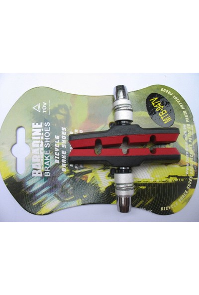 Baradine Fren Pabucu Mtb-947V Kutulu Kırmızı