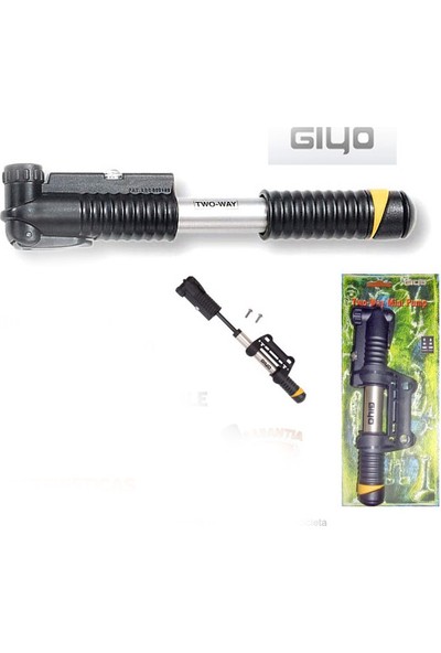 Giyo El Pompası Gp-21 Göstergeli Çift Yönlü Siyah Giyo El Pompası Gp-21 Göstergeli Çift Yönlü Siyah