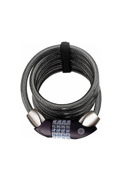 Onguard Kilit 8064Gloterrier Işıklı 180Cm X 10 mm Siyah Onguard Kilit 8064Gloterrier Işıklı 180Cm X 10 mm Siyah