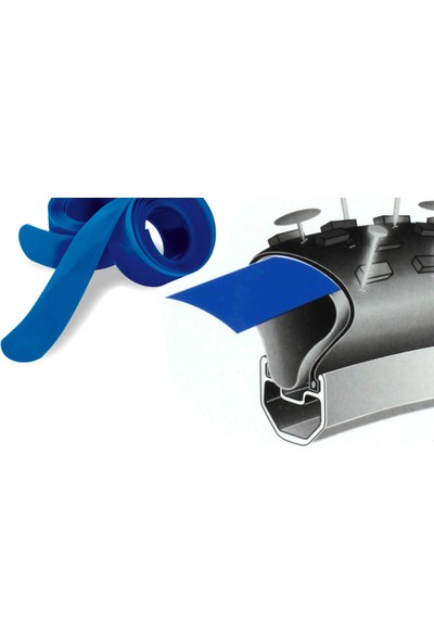 Zefal Z Liner Patlak Önleyici Şerit 34 mm 29 Jant Mavi Zefal Z Liner Patlak Önleyici Şerit 34 mm 29 Jant Mavi