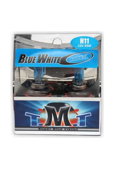 T.M.T Set Ampul H11 12V 5000K Beyaz Işık T.M.T Set Ampul H11 12V 5000K Beyaz Işık