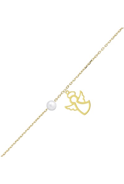 AltınSepeti Altın İncili Melek Halhal AS17HL