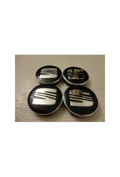 Wolcar Seat Jant Göbeği Universal Siyah 65 Mm