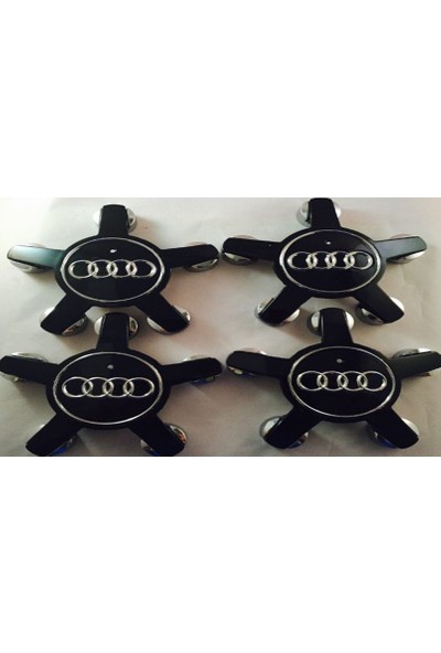 Wolcar Audi Jant Göbek Arma Audi (Siyah) A4 Wolcar Audi Jant Göbek Arma Audi (Siyah) A4
