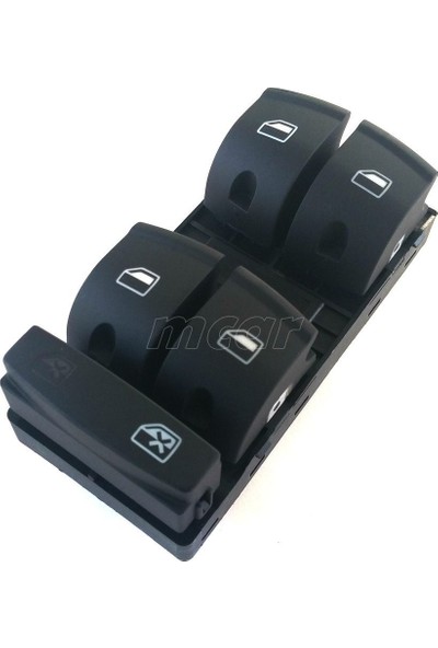 Wolcar Audi Q7 Dörtlü Cam Açma Anahtarı