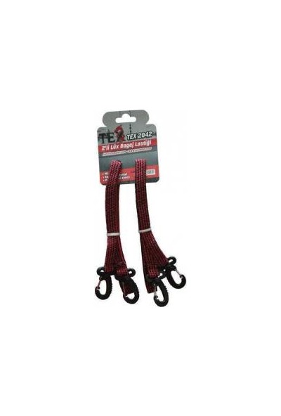 Motospartan Motosiklet Bagaj Lastiği Plastik Kancalı 2 Li Lüx 2042