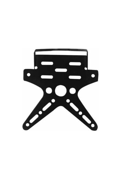 Prc Motosiklet Katlanır Plakalık Siyah