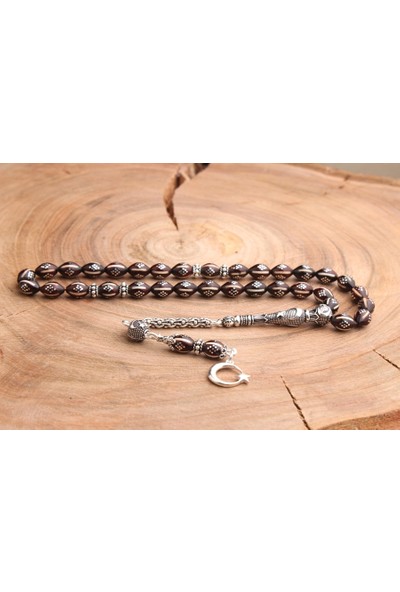 İnan Tesbih Kuka Gümüş Ve Mineli Ayyıldız Model Tesbih İnan Tesbih Kuka Gümüş Ve Mineli Ayyıldız Model Tesbih