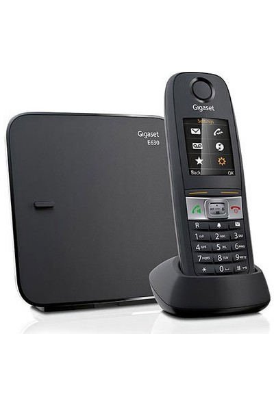 Gıgaset E630 Dect Telefon,Siyah Gıgaset E630 Dect Telefon,Siyah