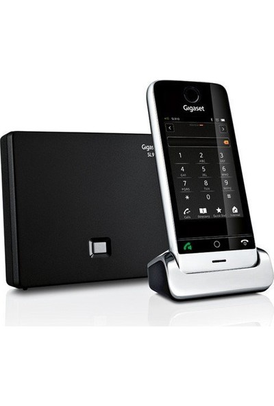 Gıgaset Sl910 Dect Telefon, Metal Siyah Gıgaset Sl910 Dect Telefon, Metal Siyah