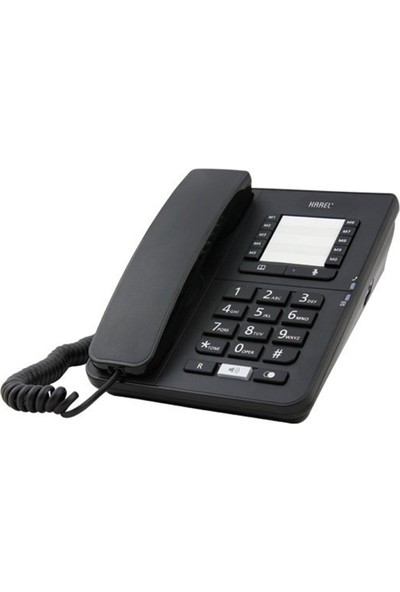 Karel Tm142 Telefon H. Free, Siyah Karel Tm142 Telefon H. Free, Siyah