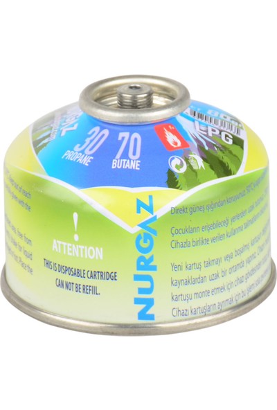 Nurgaz Kartuş 80gr
