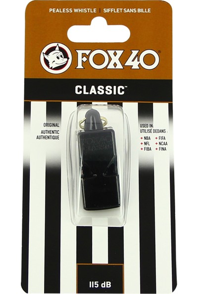 Fox 40 Siyah Düdük