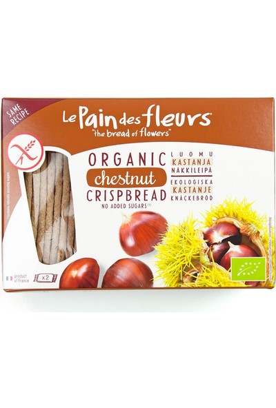 Le Pain Des Fleurs Glutensiz Kestaneli Kraker 125 Gr.