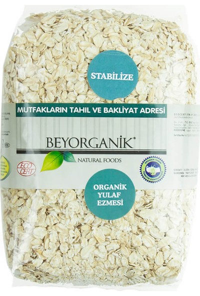 Beyorganik Organik Yulaf Ezmesi 500 Gr. Beyorganik Organik Yulaf Ezmesi 500 Gr.