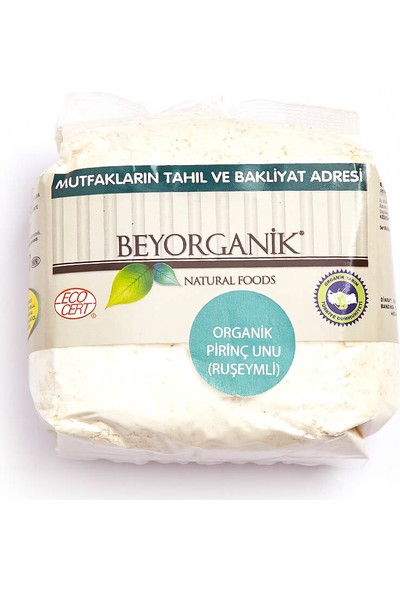 Beyorganik Organik Pirinç Unu - Ruşeymli 350 Gr. Beyorganik Organik Pirinç Unu - Ruşeymli 350 Gr.