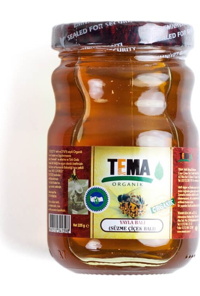 Tema Organik Yayla Balı 225 Gr. Tema Organik Yayla Balı 225 Gr.