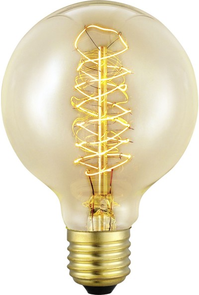 Eglo VintageDekoratif Rustik Edison Ampul Sarı Işık 49504 Eglo VintageDekoratif Rustik Edison Ampul Sarı Işık 49504