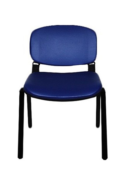 Türksit Form Sandalye 2'li Mavi - Kumaş Türksit Form Sandalye 2'li Mavi - Kumaş