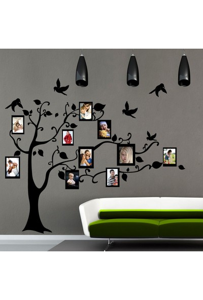 Lovely Family-1 Kadife Duvar Sticker 148X170 Cm