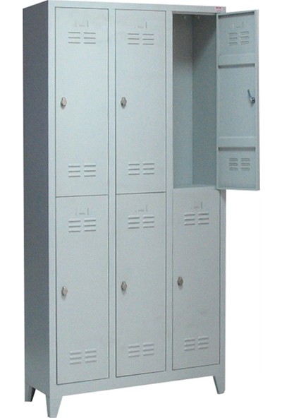 Jessan Ofis Altılı Eko Soyunma Dolabı Jessan Ofis Altılı Eko Soyunma Dolabı