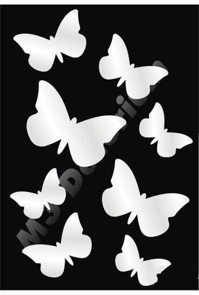 Kelebekcikler Dekoratif Ayna