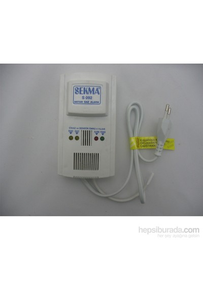 Metan -Doğalgaz Gaz Alarmı Metan -Doğalgaz Gaz Alarmı