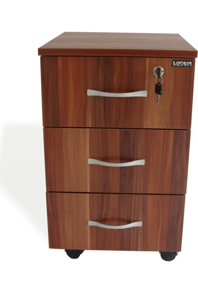 Vena 3 Çekmeceli Keson-Erik-Beyaz