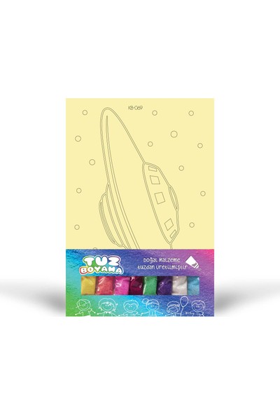 Uzay Mekiği Tuz Boyama KB-069