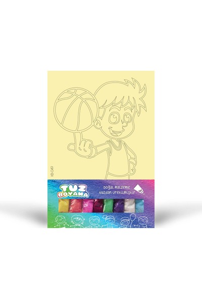 Basketbolcu Tuz Boyama KB-049
