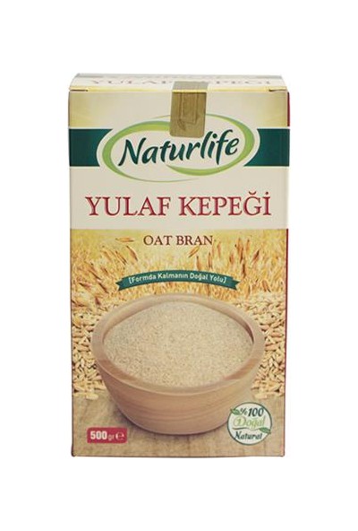 Naturlife Yulaf Kepeği 500 Gr Naturlife