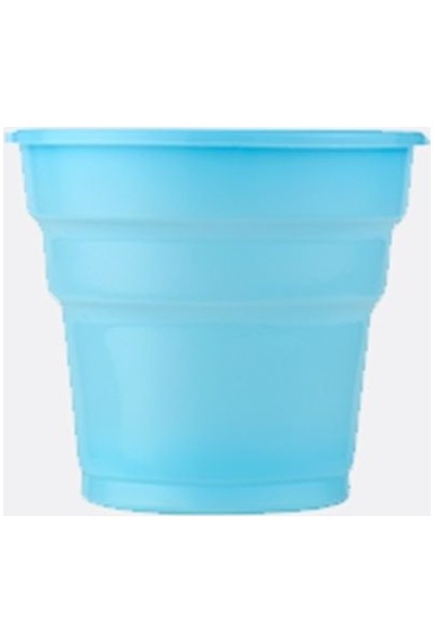 Poppy Plastik Renkli Mavi Bardak 100 Adet(4 Paket) Poppy Plastik Renkli Mavi Bardak 100 Adet(4 Paket)