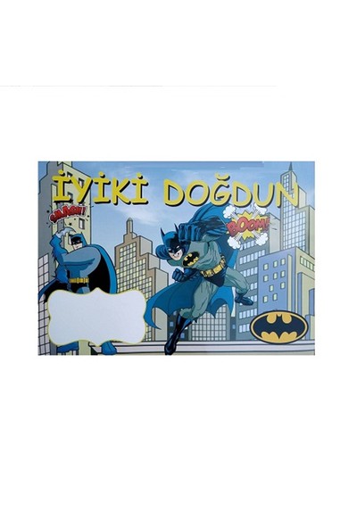 Partypark Batman Doğum Günü Afiş