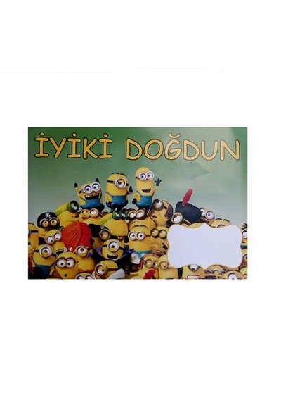 Partypark Minion Doğum Günü Afiş