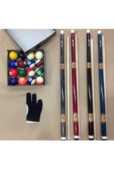 Süper Star Bilardo Istakası+ Bilardo Topu+ Bilardo Eldiveni