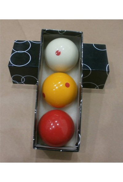 Alp Benekli Bilardo Topu 3 Bant Topu, Karambol Topu Alp Benekli Bilardo Topu 3 Bant Topu, Karambol Topu