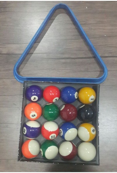 Alp Amerikan Bilardo Topu + Masa Üçgeni