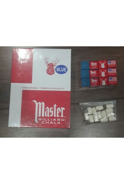 Master Bilardo Tebeşiri + Bilardo Istaka Ucu Master Bilardo Tebeşiri + Bilardo Istaka Ucu