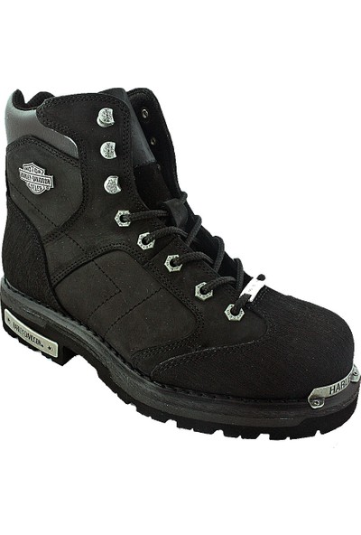 Harley Davidson 025M100530 Clemente Deri Bot Siyah Nubuk