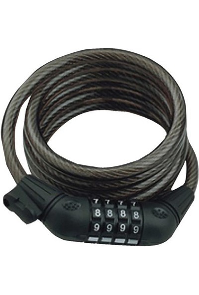 Plus Şifreli Uzun Siyah Kilit 1000 X 12Mm