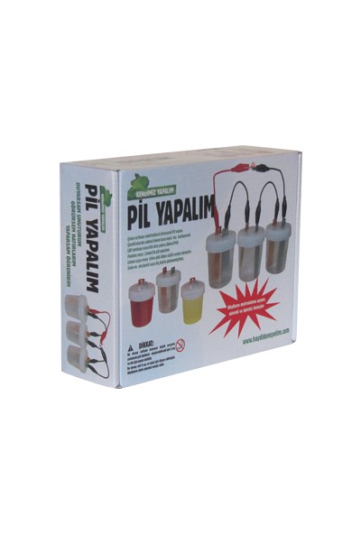 Fenset Pil Yapımı Deney Seti Fenset Pil Yapımı Deney Seti