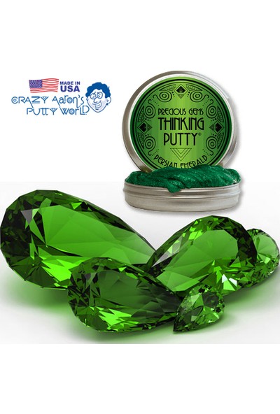 Crazy Aaron's Thinking Putty Persian Emerald Crazy Aaron's Thinking Putty Persian Emerald